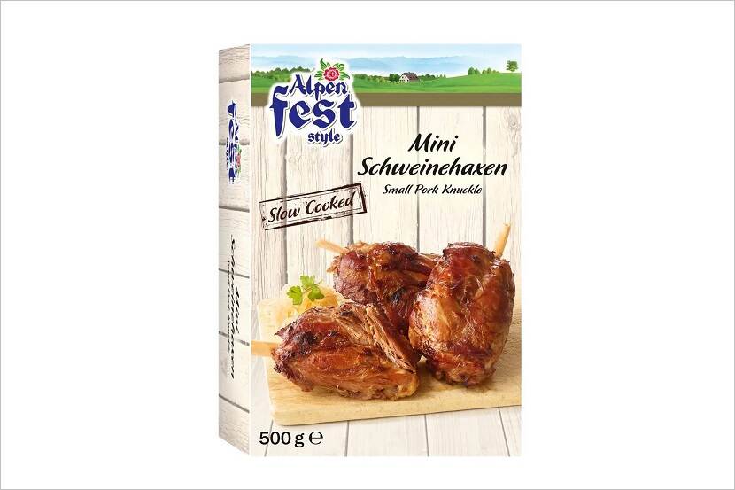 Veiligheidswaarschuwing Mini Schweinehaxen van Alpen Fest Style ...